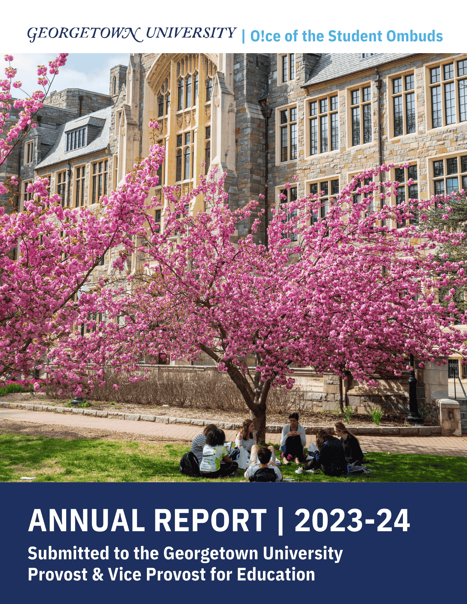 Annual Report 2023 -24 | Office of the Student Ombuds | Georgetown ...